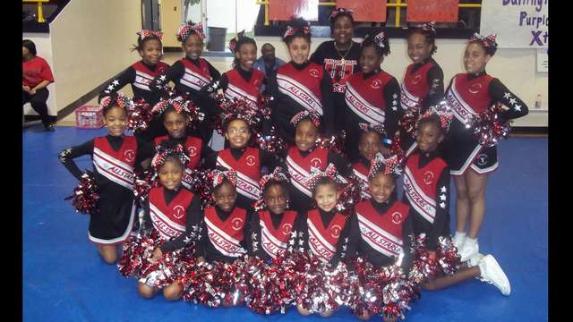 Winston Salem Wildcats Level 4 Cheer Team by Danielle Borland