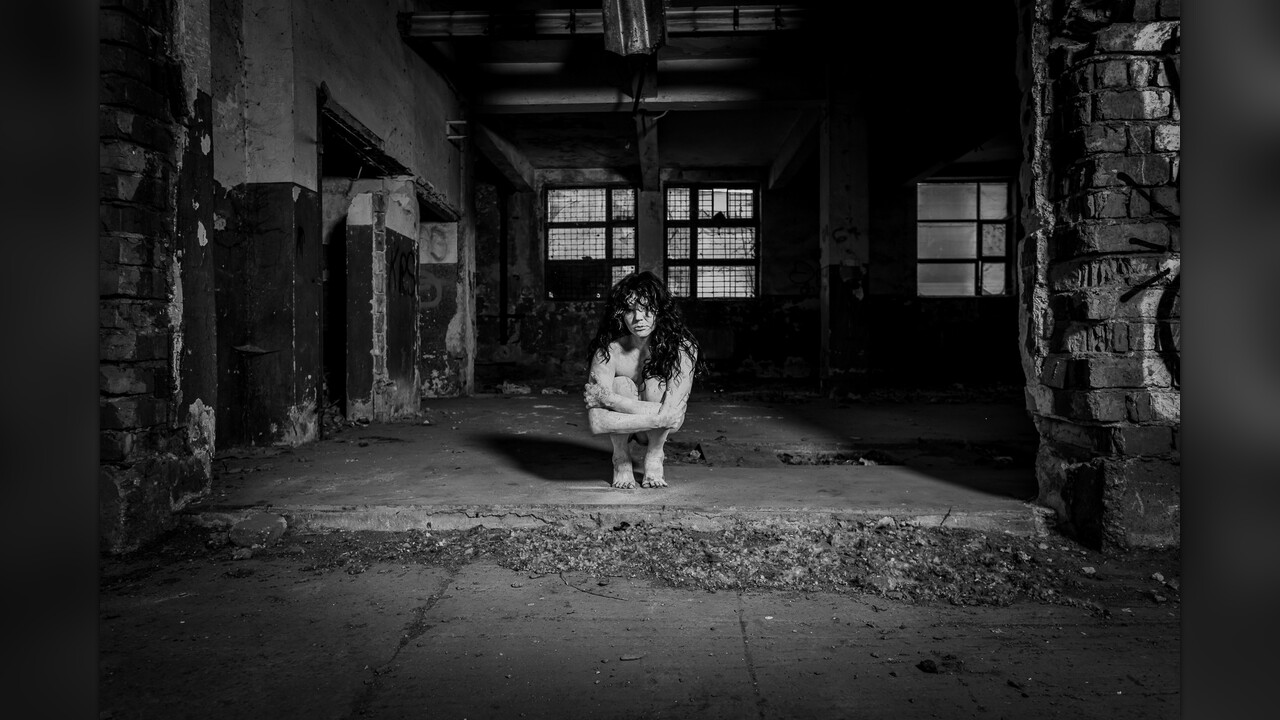 Ghosts of a communist past - ”Nude urban explorer series” by Ovidiu Bujor