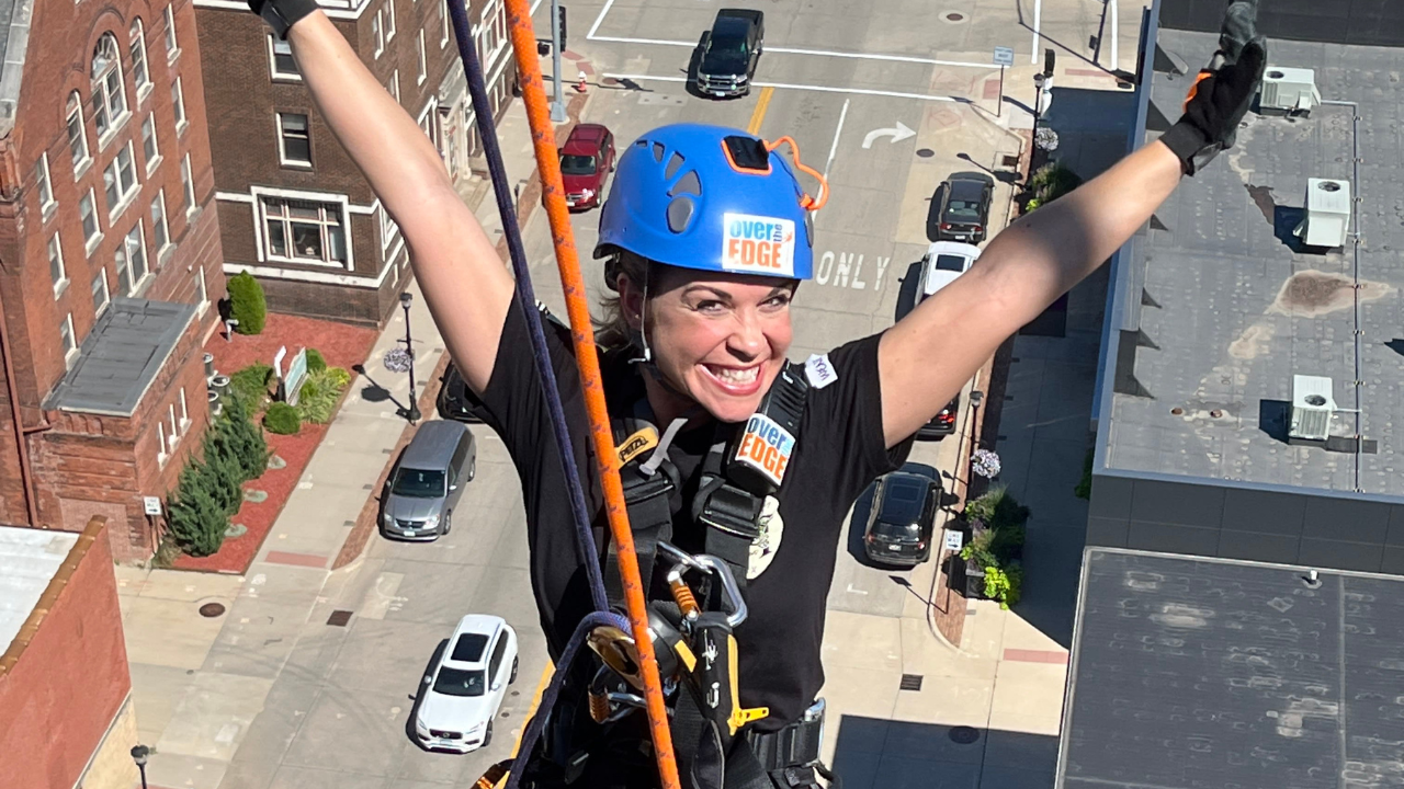 Help Cathy go Over The Edge for United Way of Dubuque Area Tri-States ...