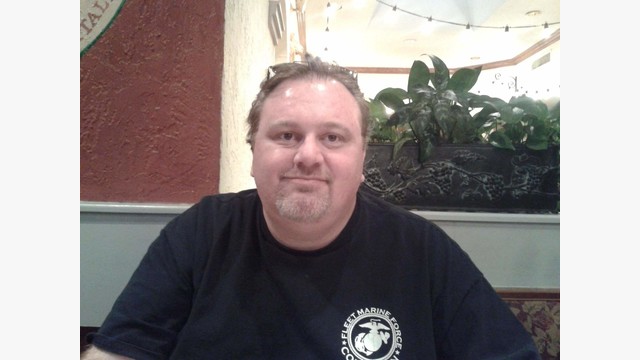 Scotts Birthday Surprise... The gift of color. by Kim Foutch-Hemminger