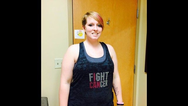 Megan Langley's support through Breast Cancer by Suzanne Petty