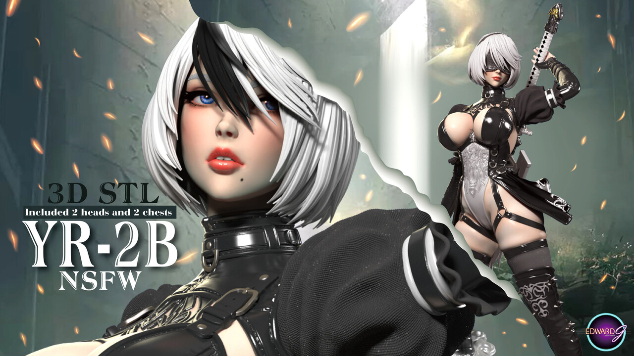 YR-2B + NSFW 3D STL by Edward.J
