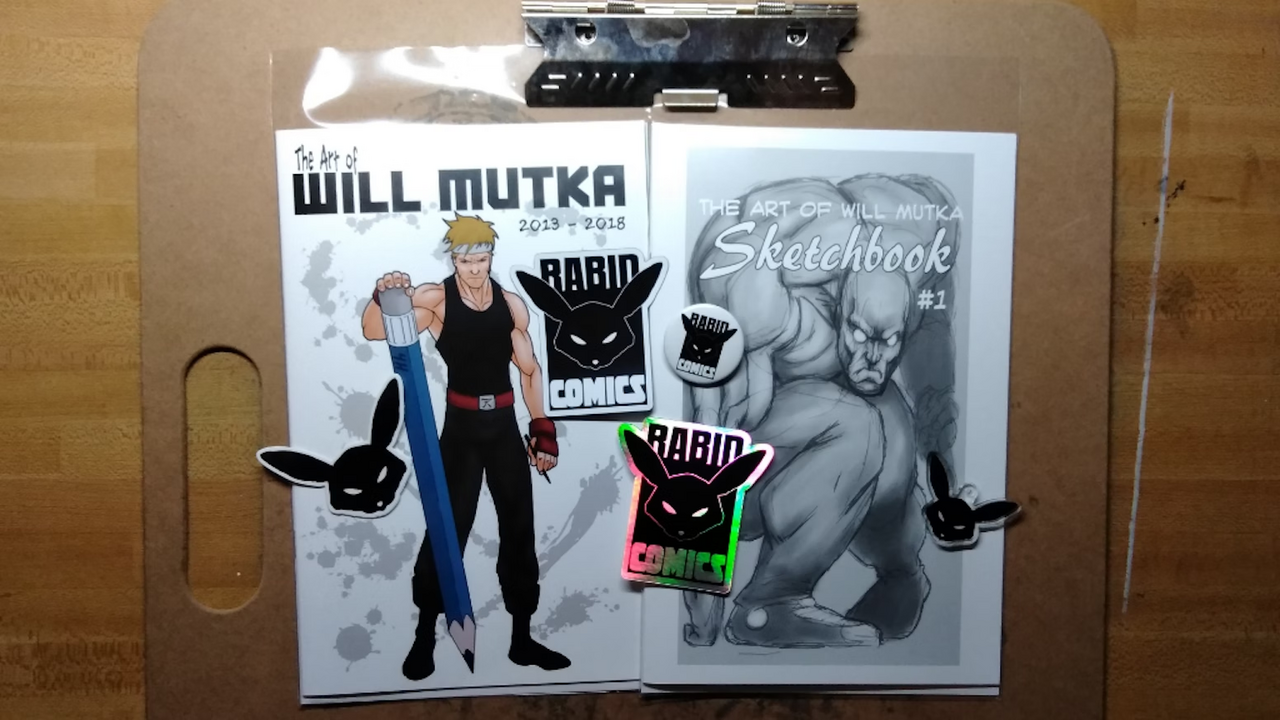 The Art of Will Mutka Art Books by Rabid Comics