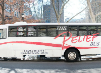 NYC Relief Bus Outreach Donations by Thomas Mason