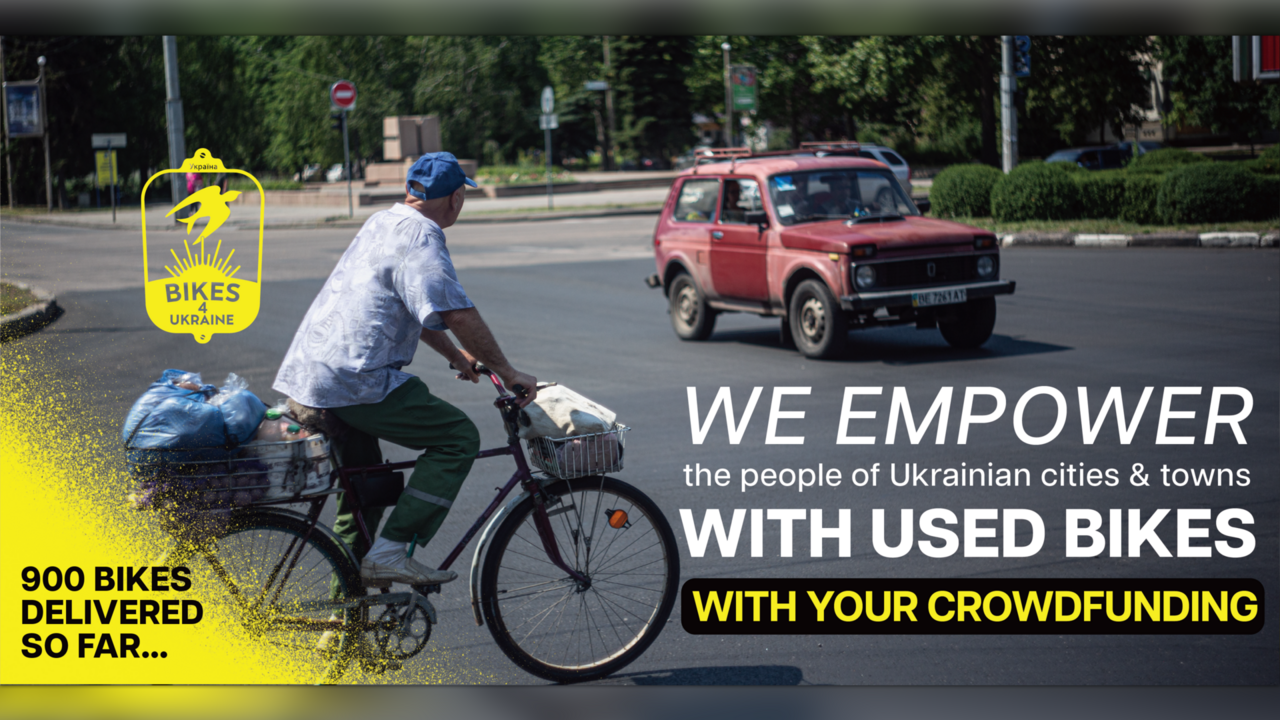 Bikes4Ukraine - Used bikes as lifelines for Ukrainians in a warzone by ...
