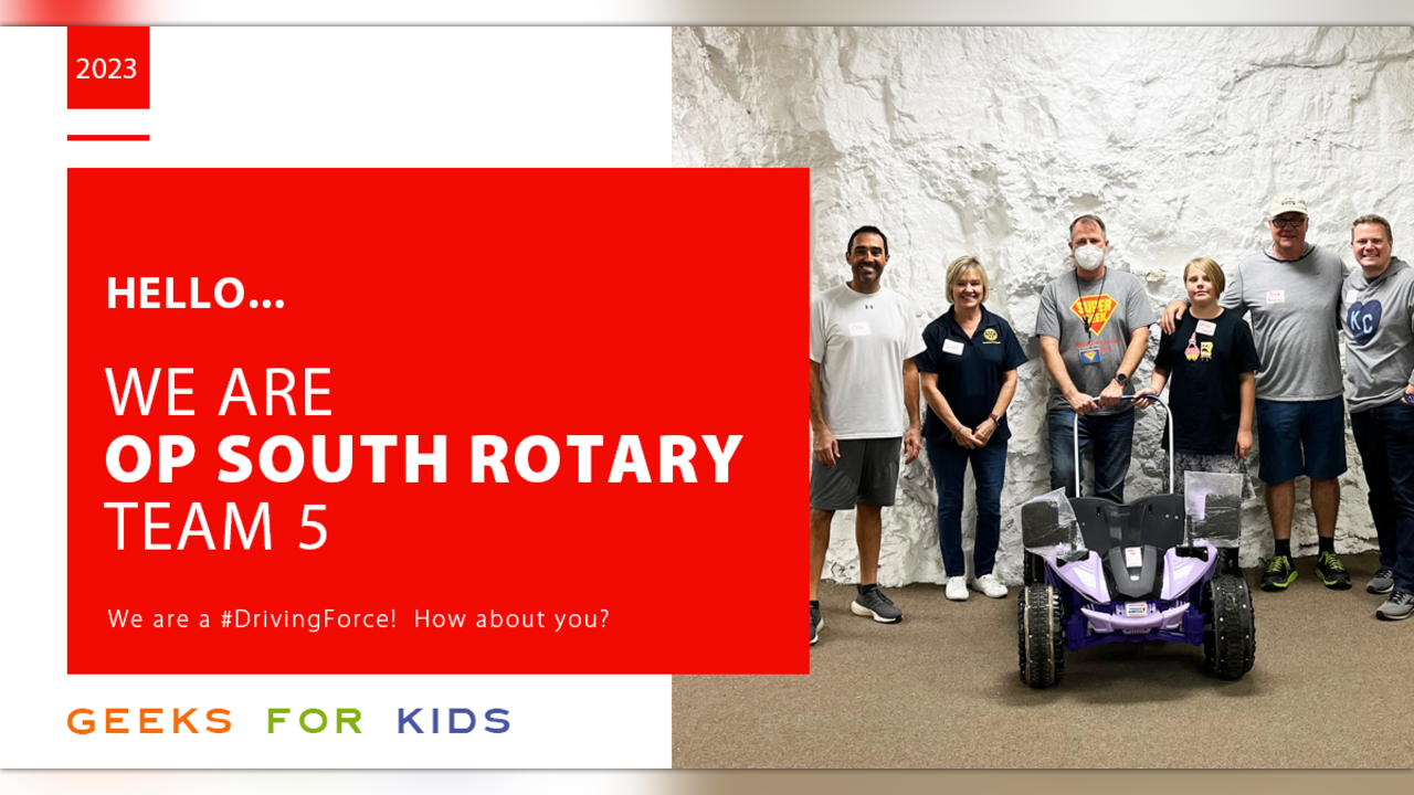 Be a Driving Force! Give Kids with Movement Limitations the #Power2Play by Overland Park South ...