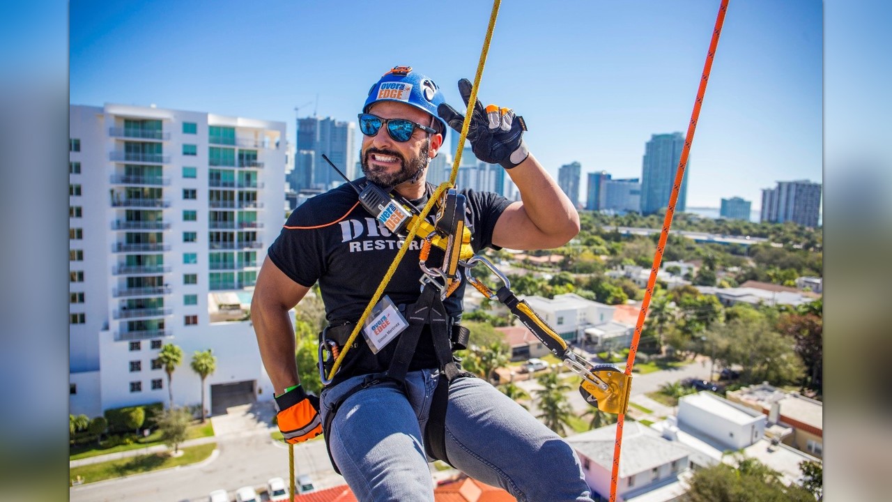 Help George Go Over The Edge for KC Fringe! by George Guastello