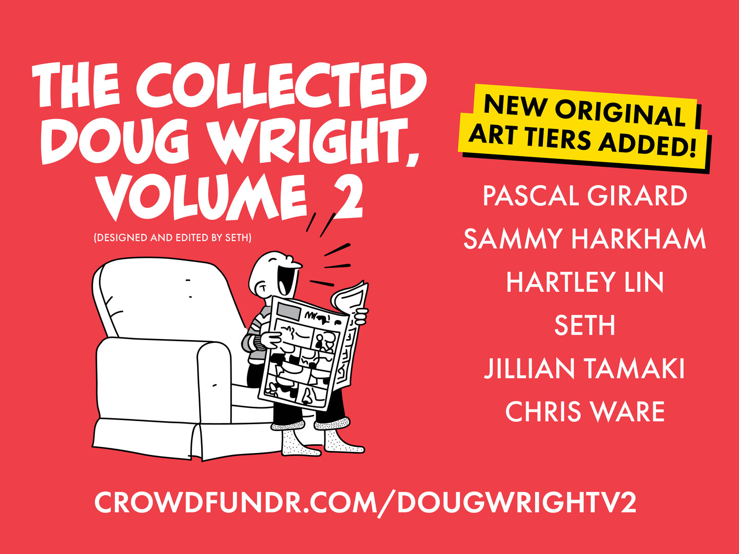 The Doug Wright Awards posted a story update on The Collected Doug ...