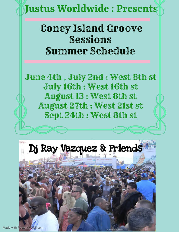 Ray Vazquez posted a story update on Justus Worldwide......Coney Island ...