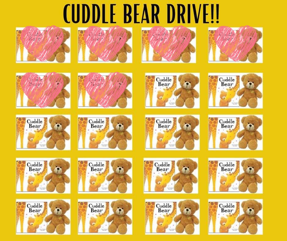 Codi Sutton posted a story update on Cuddle Bear Book Drive benefitting ...