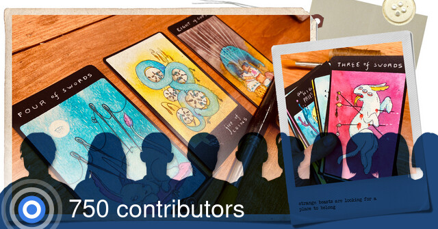 The Strange Beast Tarot reached a milestone