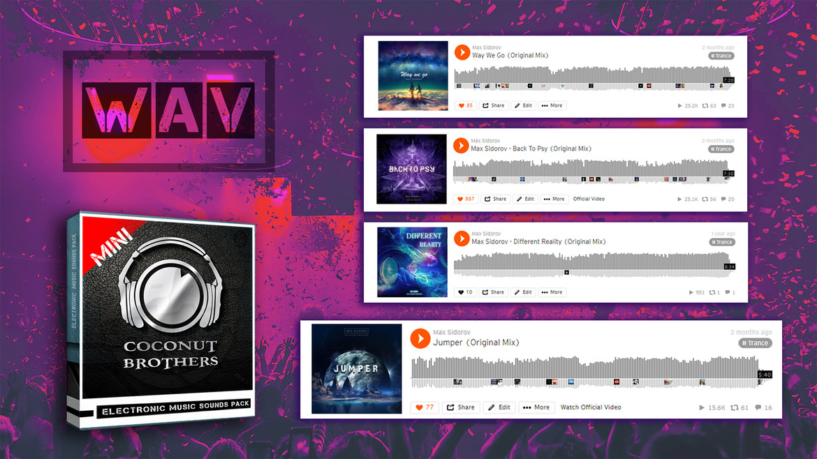 COCONUT BROTHERS creating New PSY Trance Album by Coconut Brothers