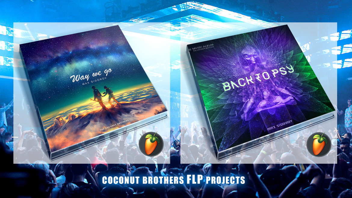 COCONUT BROTHERS creating New PSY Trance Album by Coconut Brothers